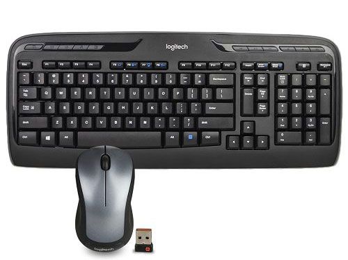Logitech MK335 Wireless Keyoard and Mouse Combo, 2.4 GHz Wireless Blue ...