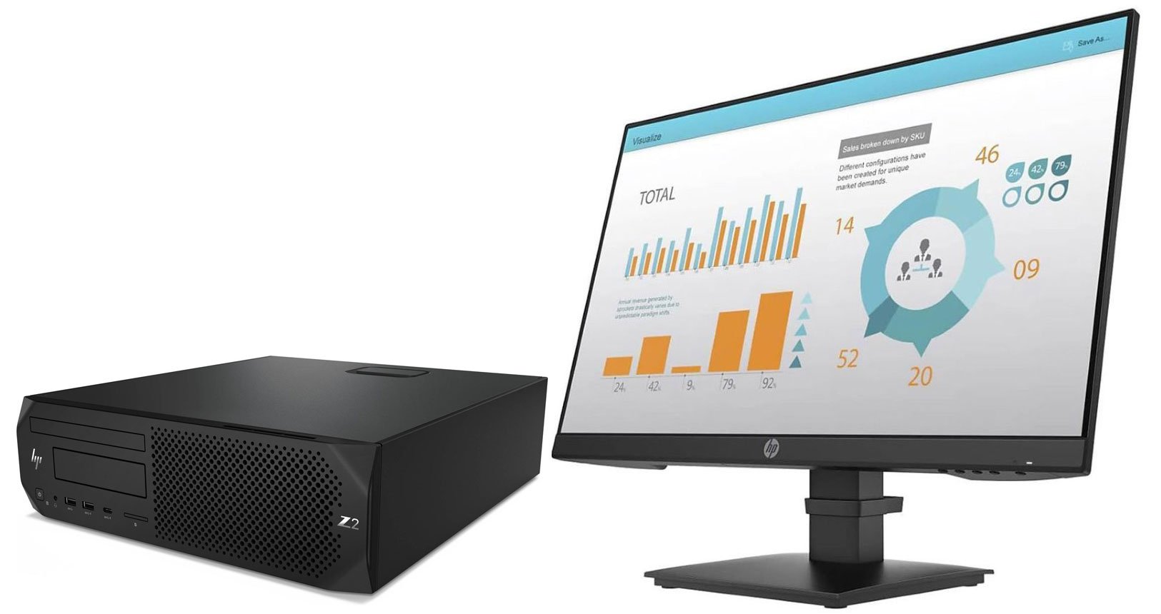 HP Z2 SFF G9 Workstation Desktop PC - Intel Core i7-13700 (up to 5.20 ...